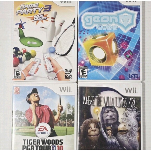 Nintendo | Video Games & Consoles | Nintendo Wii Lot 4 Games Pga Game ...